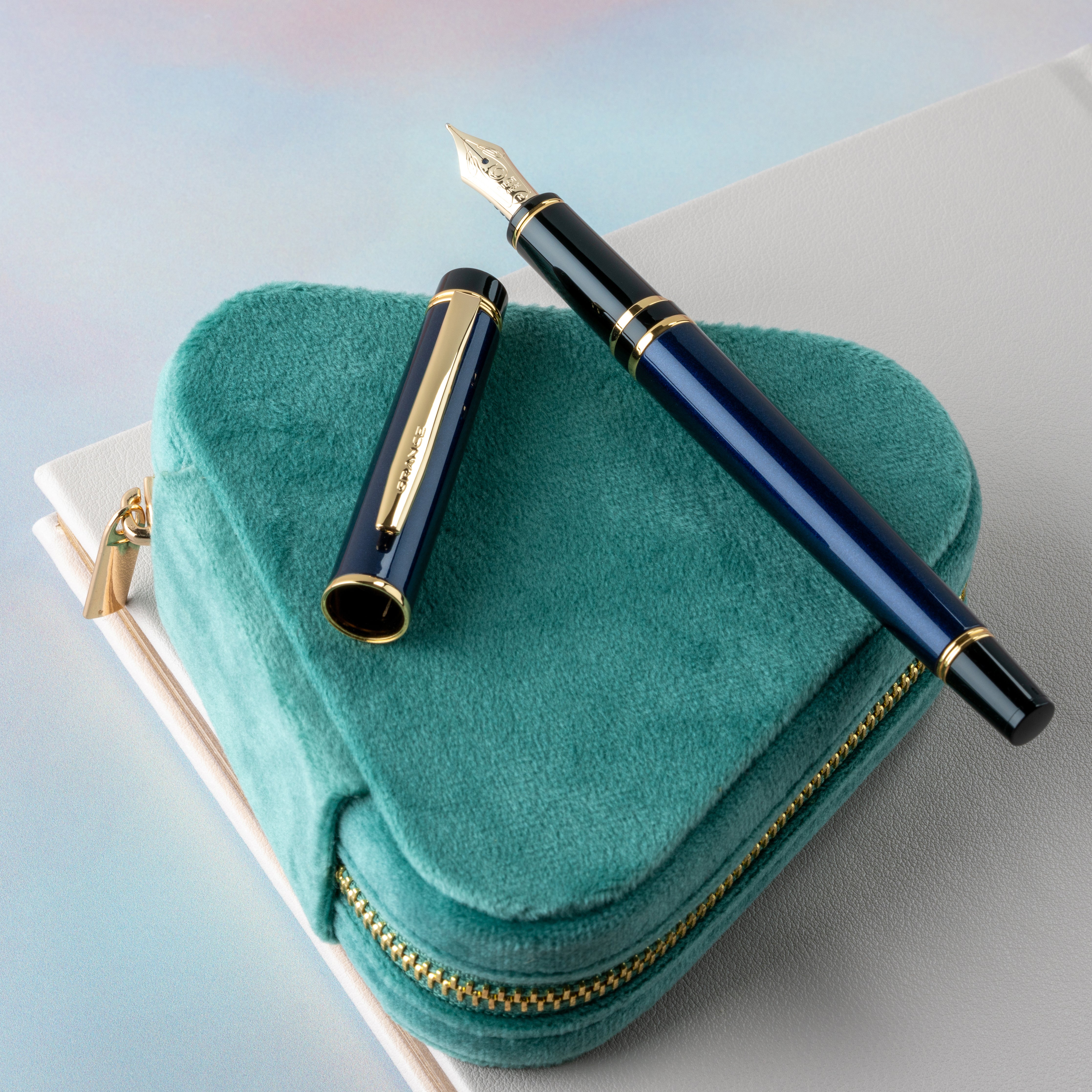 Grance Fountain Pen Navy Blue | Pen Place | Pen Store Since 1968