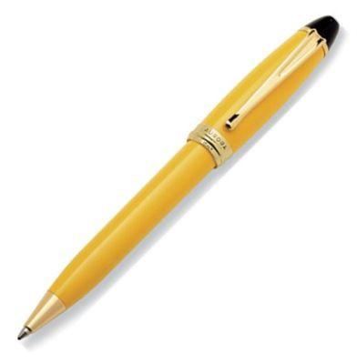 Aurora Ipsilon Resin Yellow Ballpoint Pen | Pen Place | Pen Store Since ...