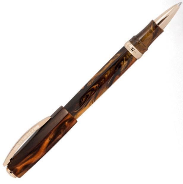 Visconti Medici Rose Gold Oversize Rollerball Pen | Pen Place | Pen ...